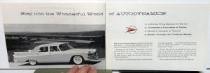 1957 Dodge Dealer Sales Brochure Story Of Autodynamics Swept-Wing Full Line
