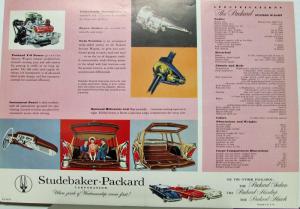 1958 Studebaker Packard Station Wagon Color Data Sheet Original