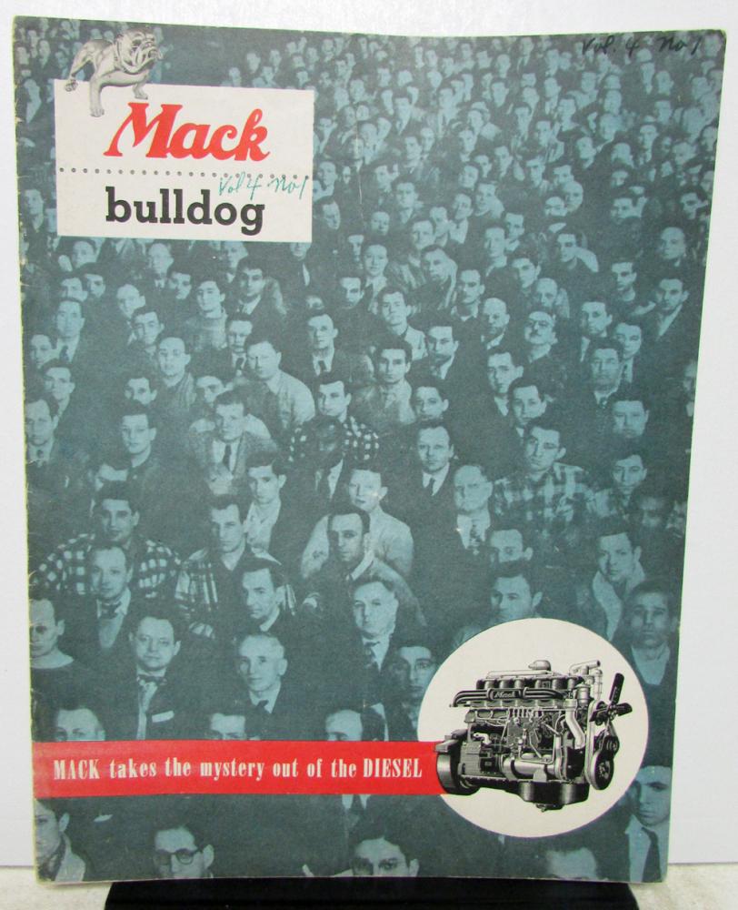 1950 Mack Truck Bulldog News Magazine