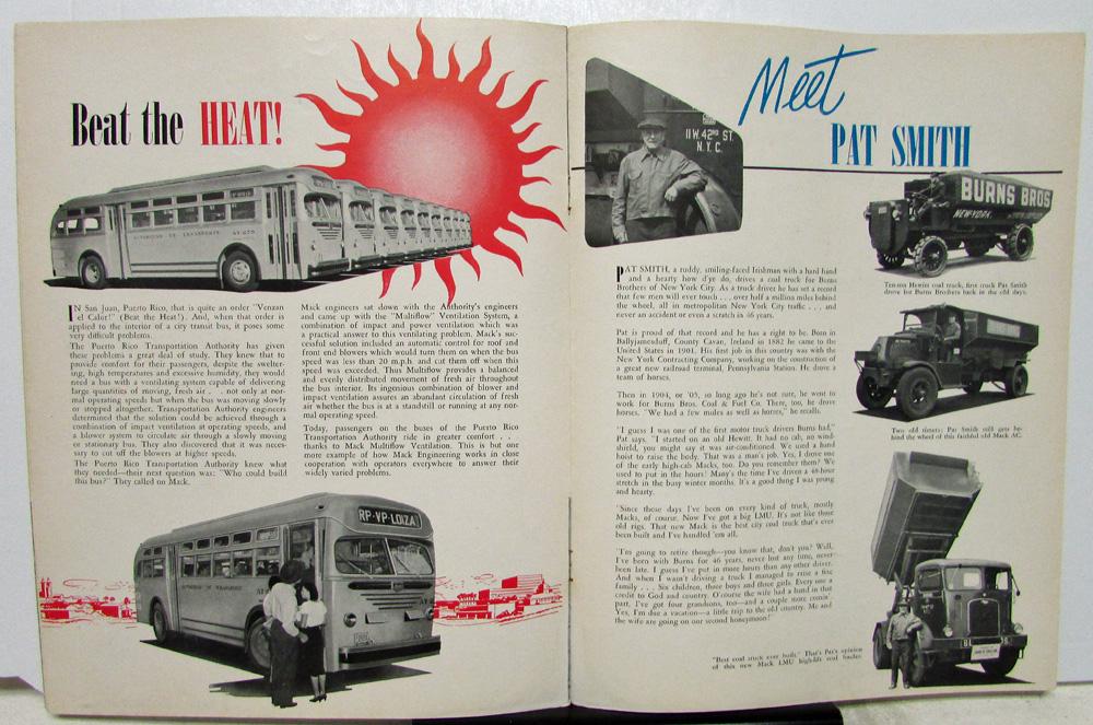 1950 Mack Truck Bulldog News Magazine
