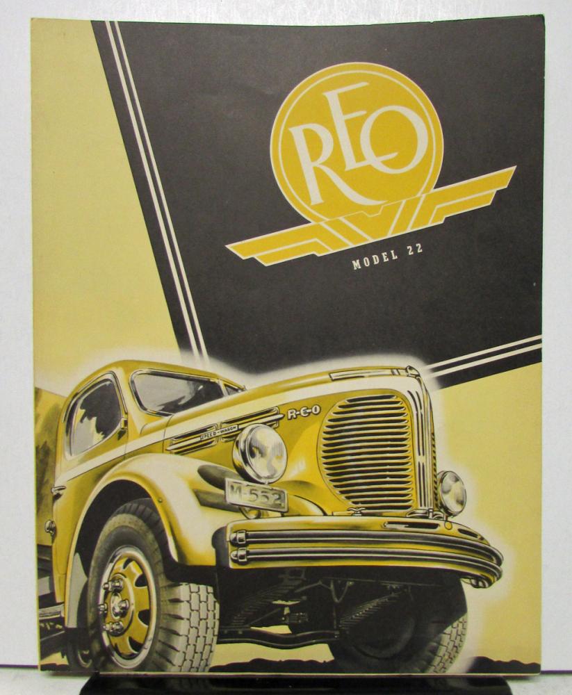 1940 REO Speed Wagon Model 22 Sales Brochure and Specifications
