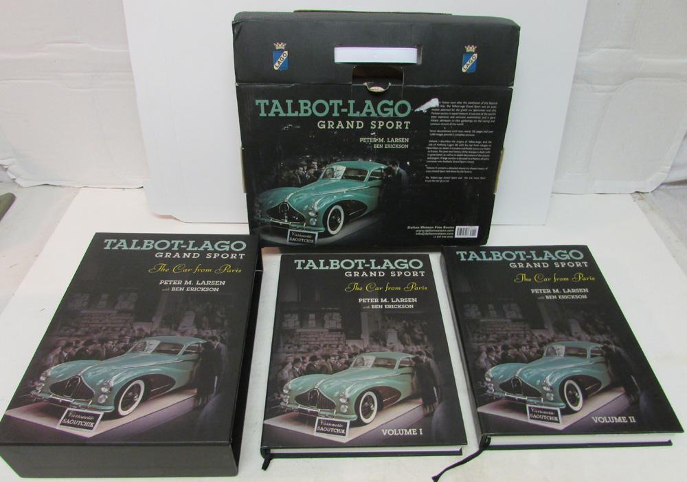 Talbot Lago Grand Sport 2 Vol Hardback Book Collector Set NIB Car From ...