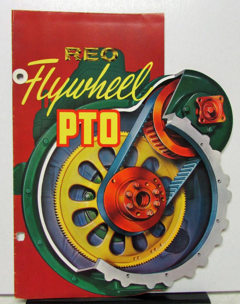 1966 REO Truck Flywheel PTO Sales Folder