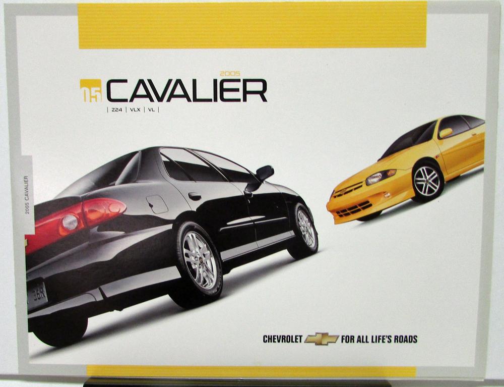 2005 Chevrolet Cavalier Canadian Sales Brochure Z24 VLX VL