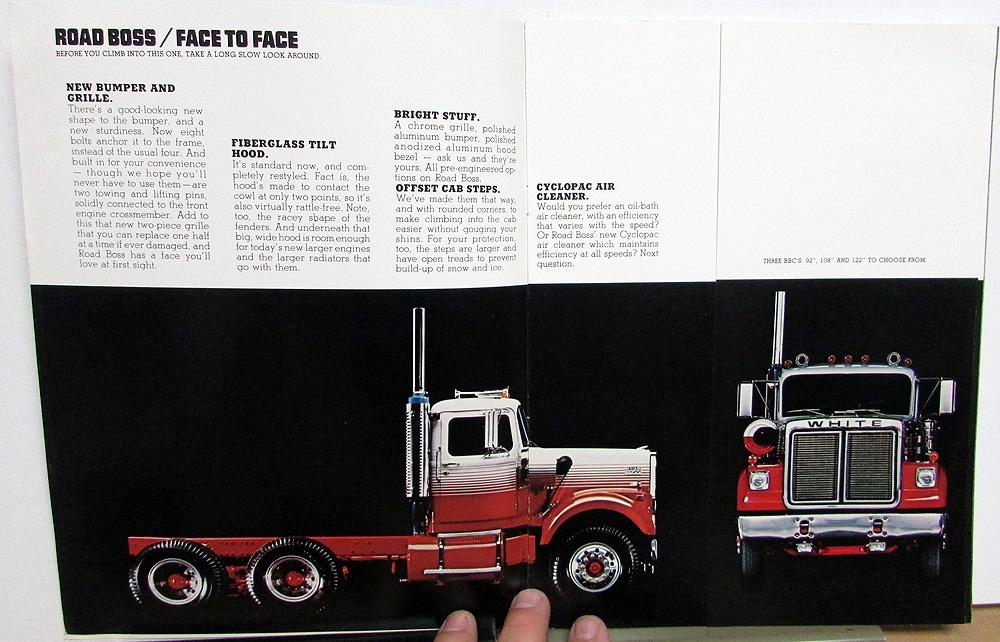 1973 White Truck Model Road Boss Like Its The Only One You Own Sales ...