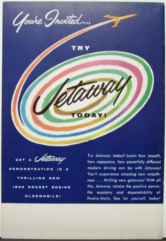 1956 Oldsmobile Rocket T350 & Hydramatic Jetaway Transmission Sales ...