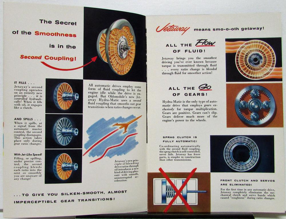 1956 Oldsmobile Rocket T350 & Hydramatic Jetaway Transmission Sales ...