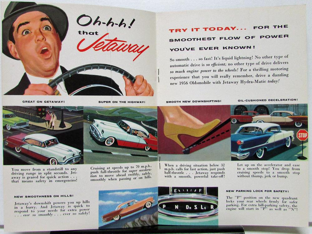 1956 Oldsmobile Rocket T350 & Hydramatic Jetaway Transmission Sales ...