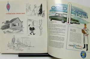1959 Oldsmobile Rocket Circle Magazine Seasons Greetings Issue With ...