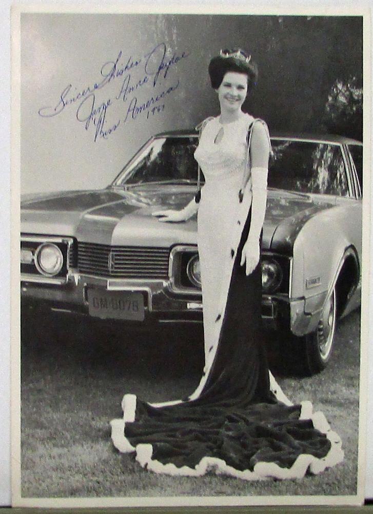 1967 Oldsmobile Delta 88 Custom & Miss America Jane Anne Jayroe ...