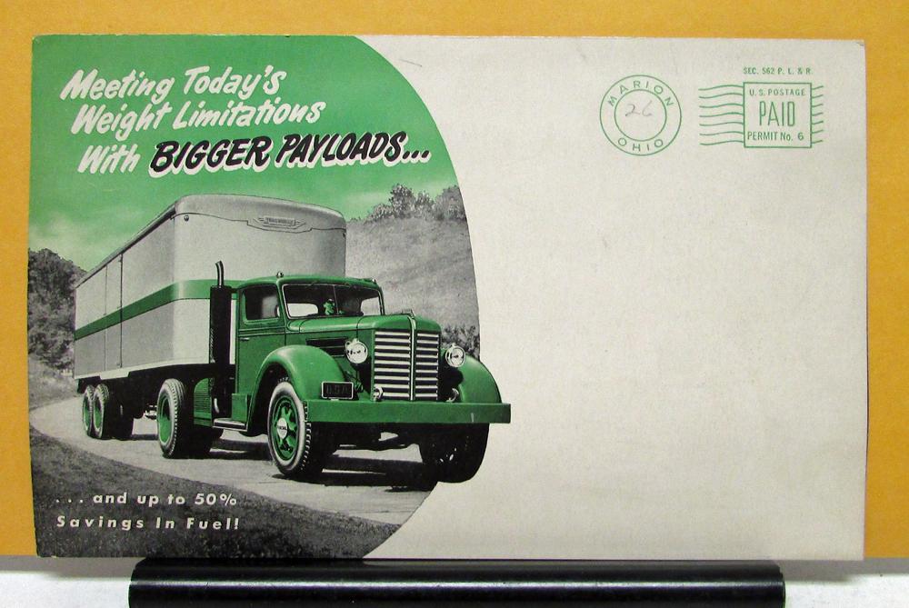 1948 1949 1950 1951 1952 1953 1954 1955 Federal Truck D45 Diesel Series ...