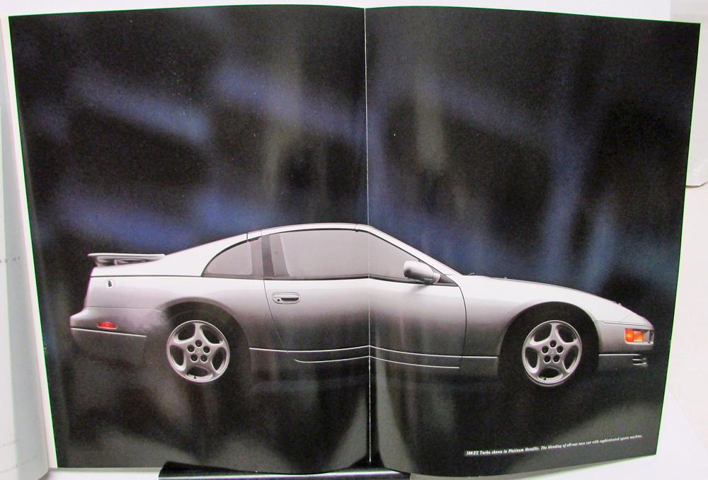 1996 Nissan 300 ZX Sports Car Dealer Sales Brochure