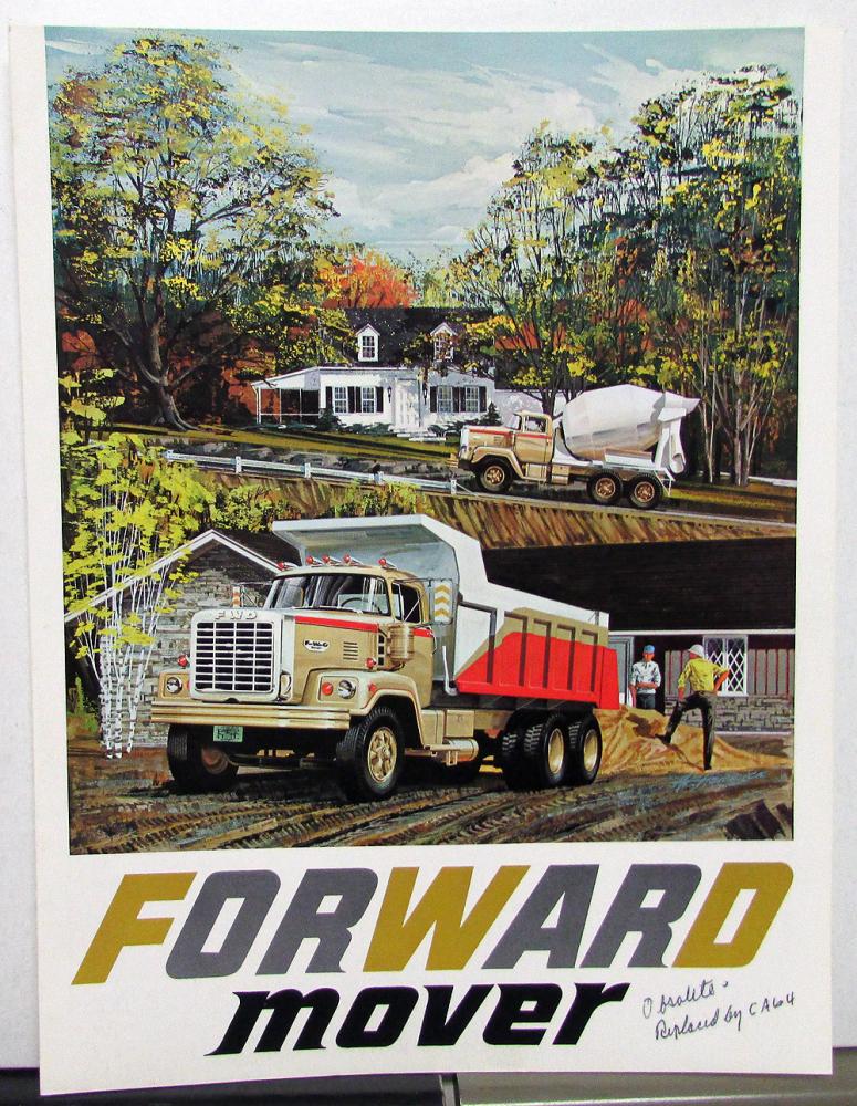 1970 FWD Truck Model B5 2116 Sales Brochure & Specifications