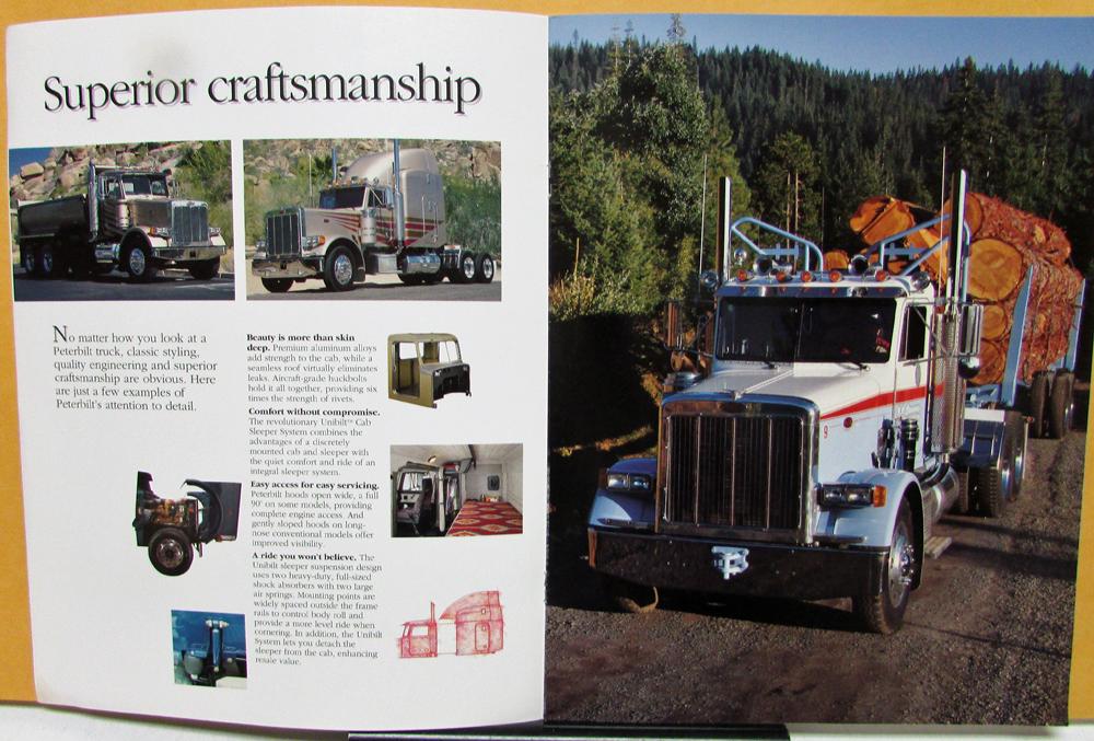 1994 Peterbilt Caterpillar Engine Dealer Sales Brochure