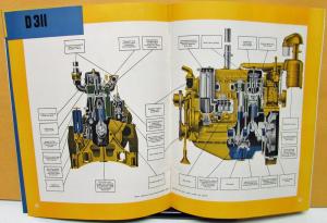Vintage Caterpillar Dealer Diesel Engines Sales Brochure D 318 315 311 Rare