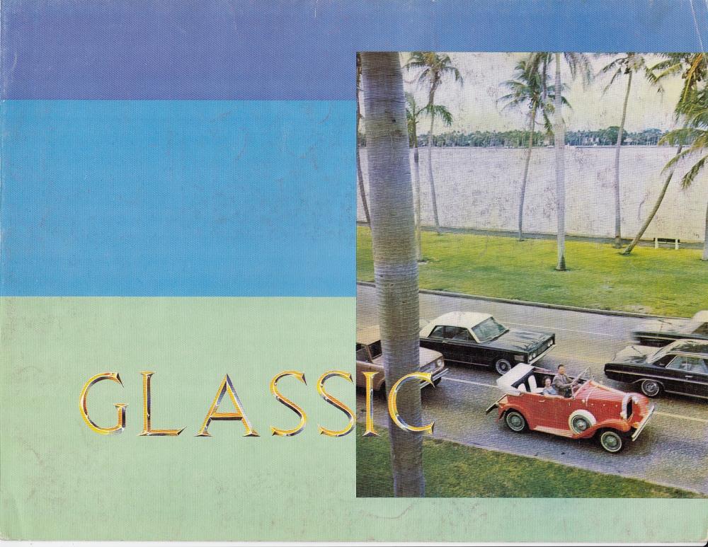 Glassic W Palm Beach FL Brochure Contemporary Repro Classic 1930 Car ...