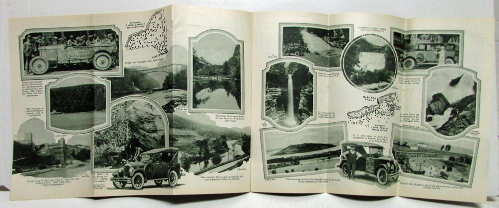 1925-1927 Paige & Jewett Lines Tourist Guide