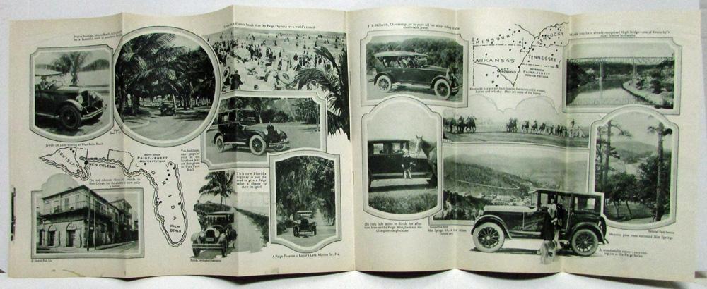 1925-1927 Paige & Jewett Lines Tourist Guide