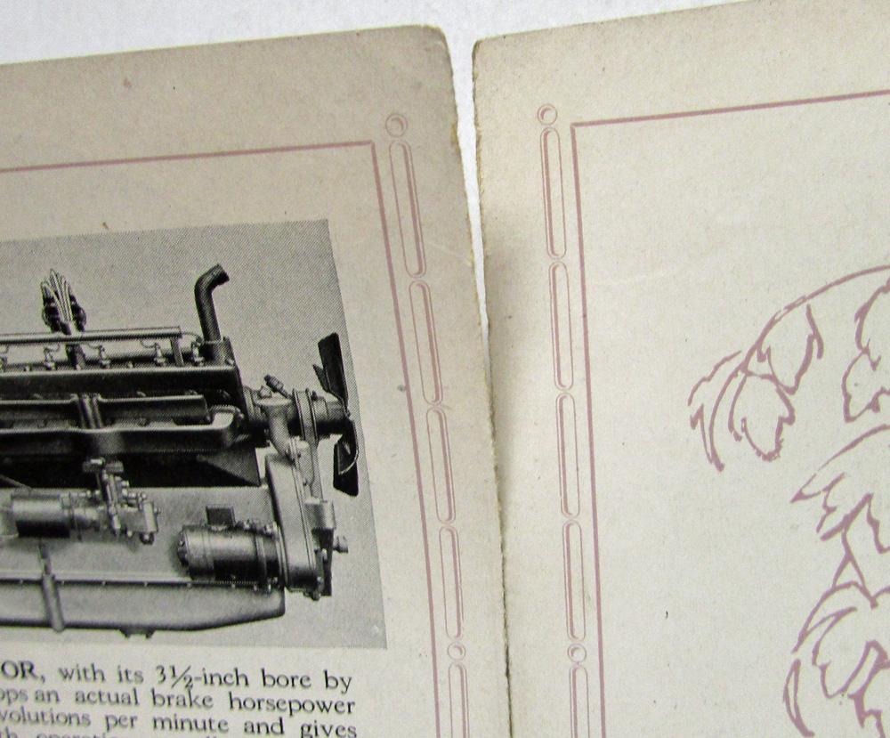 1927 Peerless six 90 Landaulet Sales Folder Original