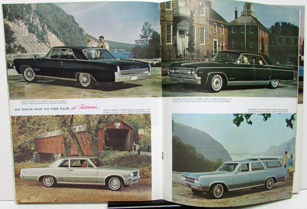 1963 GM Annual Report 1964 Cars Revealed Pontiac Buick Olds Chevy Cadillac