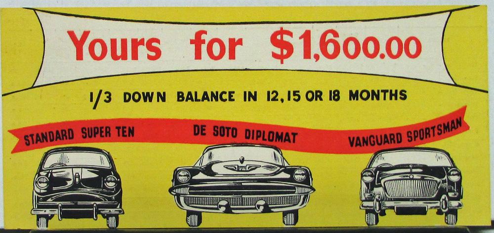 1957 Standard Vanguard Ten Estate Utilicon Van Price Comparison Card To DeSoto 1957-standard-vanguard-ten-estate-utilicon-van-price-comparison-card-to-desoto