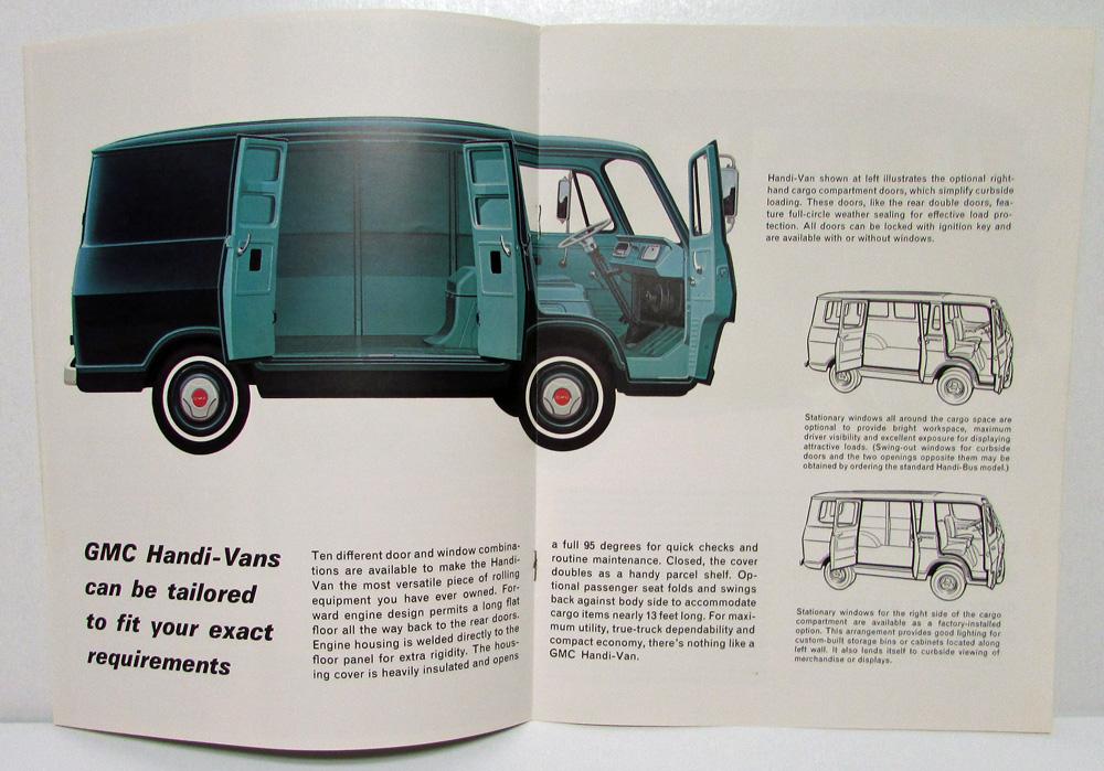 1966 GMC Trucks Handi-Van and Handi-Bus Sales Brochure