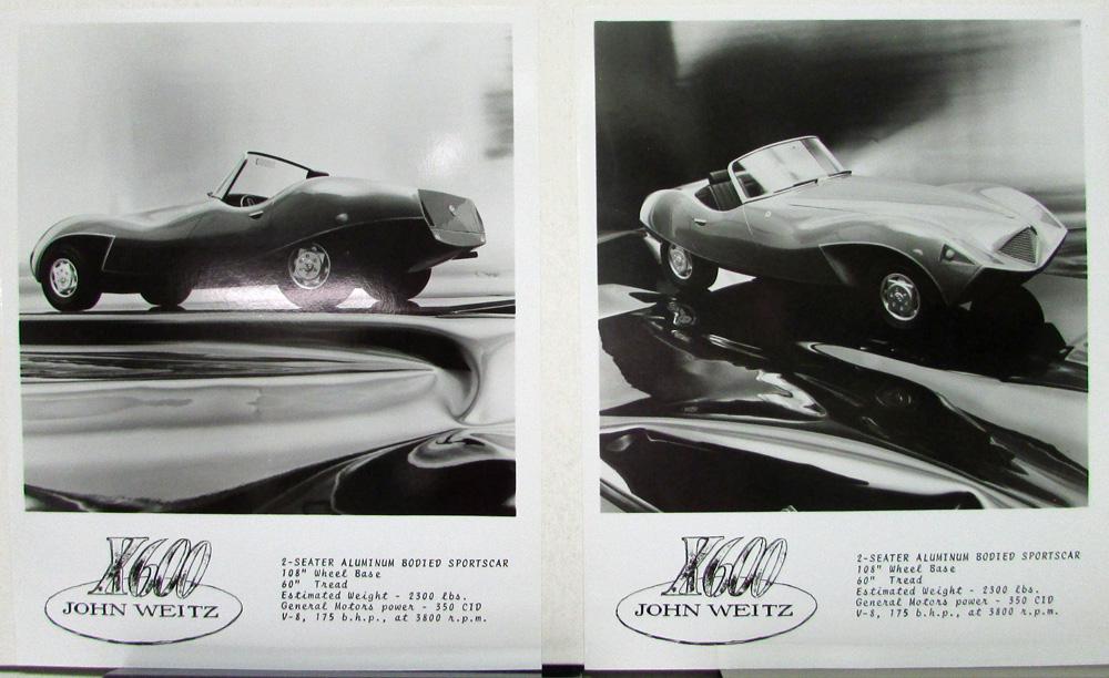 1979 X600 John Weitz Auto Glossy BW AD Photos & Text Pages Original
