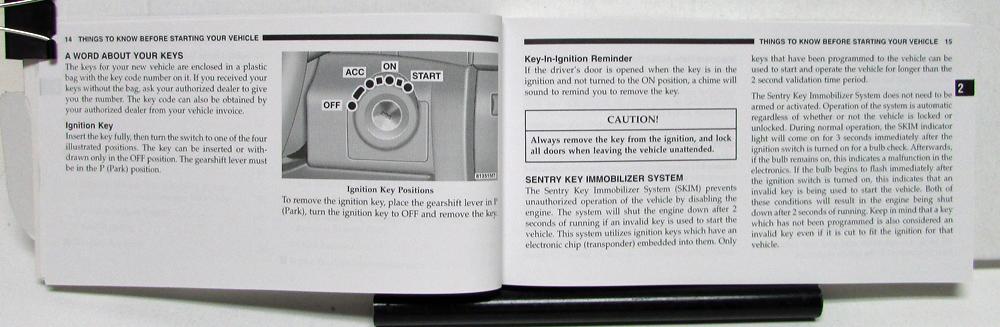 2006 DaimlerChrysler Jeep Commander Owners Manual Original