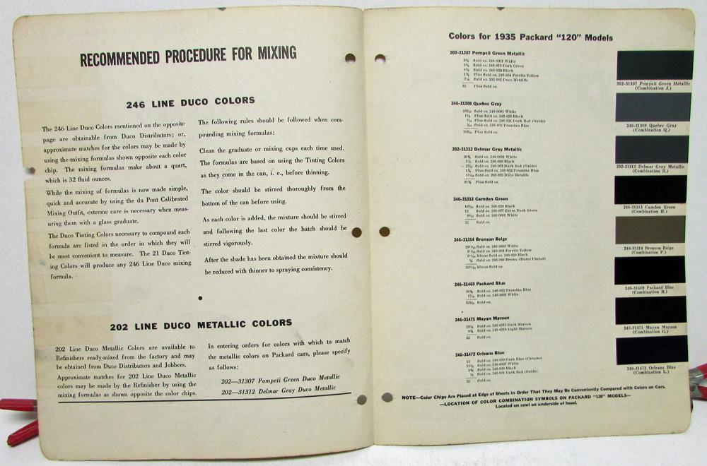 1935 Packard 120 sedan colours and opinions. - General Discussion ...