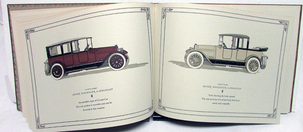 1917 1918 Locomobile Series Two Models Original Color Sales Brochure ...