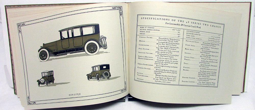 1917 1918 Locomobile Series Two Models Original Color Sales Brochure ...