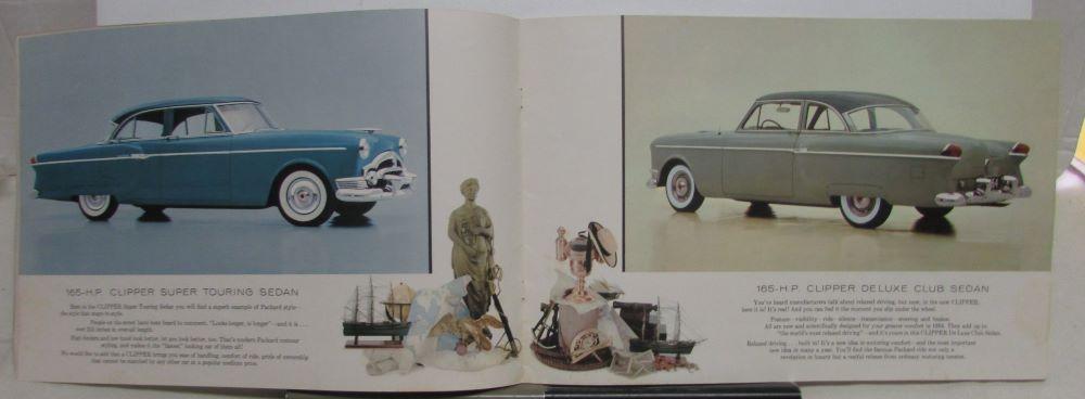 1954 Packard Clipper Models 5400 5401 5411 5433 Brochure and Specifications