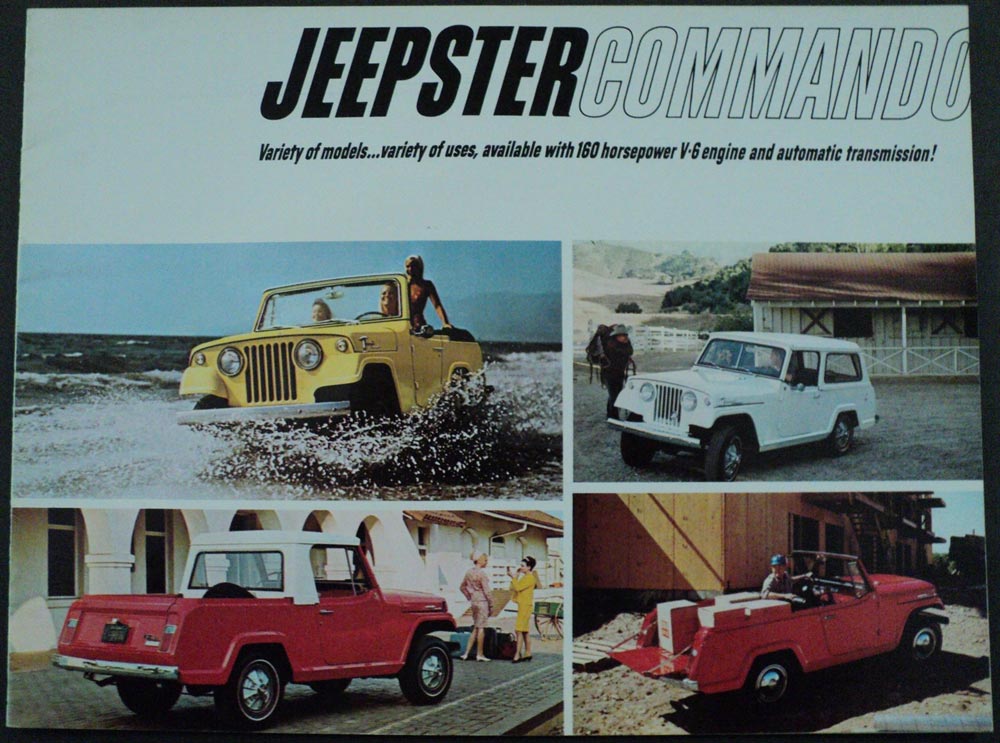 1966 Jeepster Commando 160 HP V6 Engine Auto Transmission Sales ...