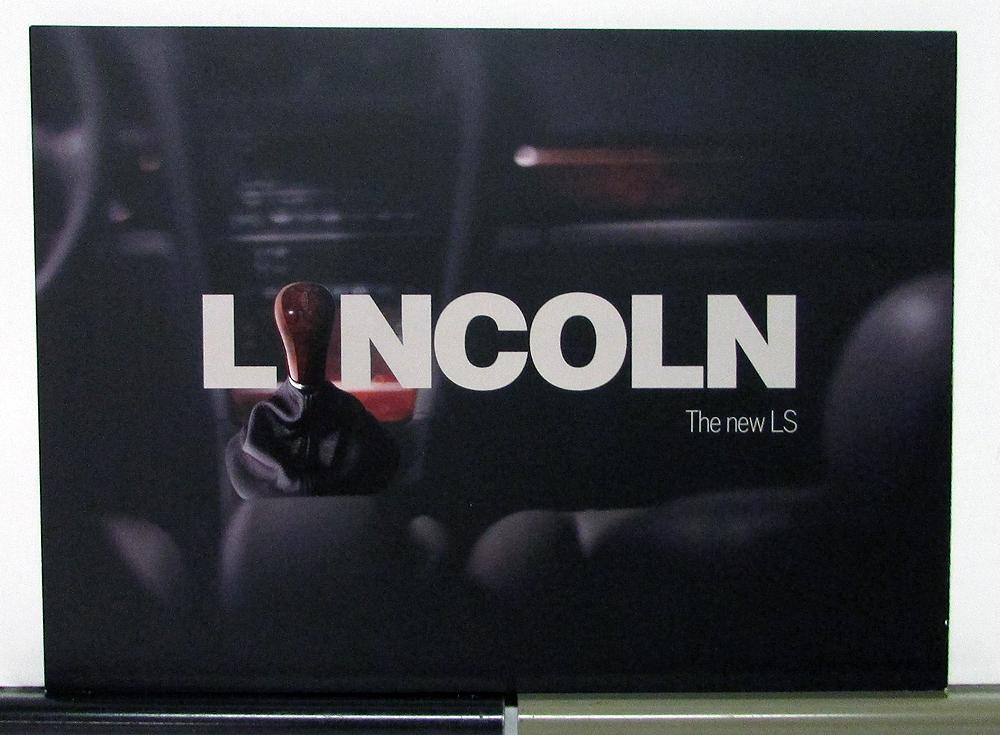 1999 Lincoln LS Sales Brochure & Specifications