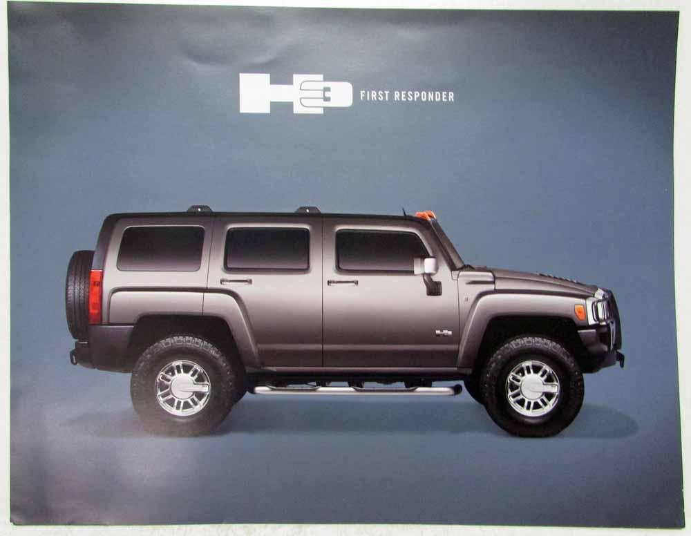 2006-2007 Hummer H3 First Responder Sales Data Sheet 2006-2007 Hummer H3 First Responder Sales Data Sheet