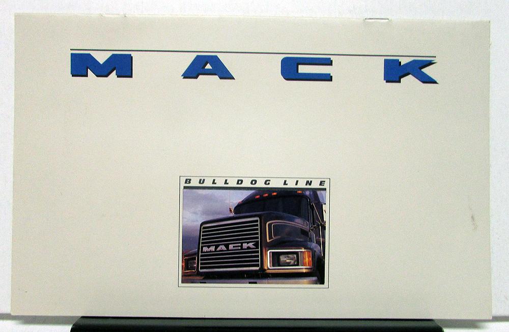 1989 Mack Truck Series Ultra Super CH600 CM400 DM DMM RD RB MR RM Sales ...