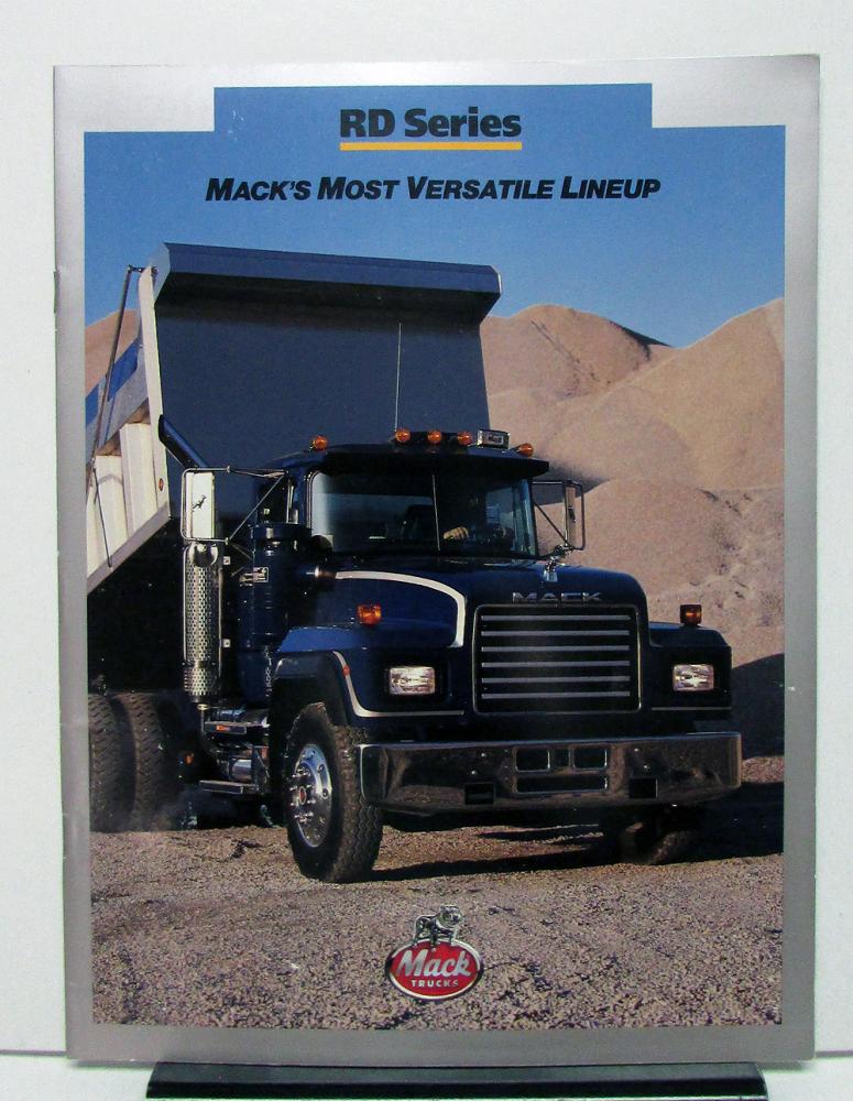 1995 Mack Truck RD Series Sales Brochure & Portfolio