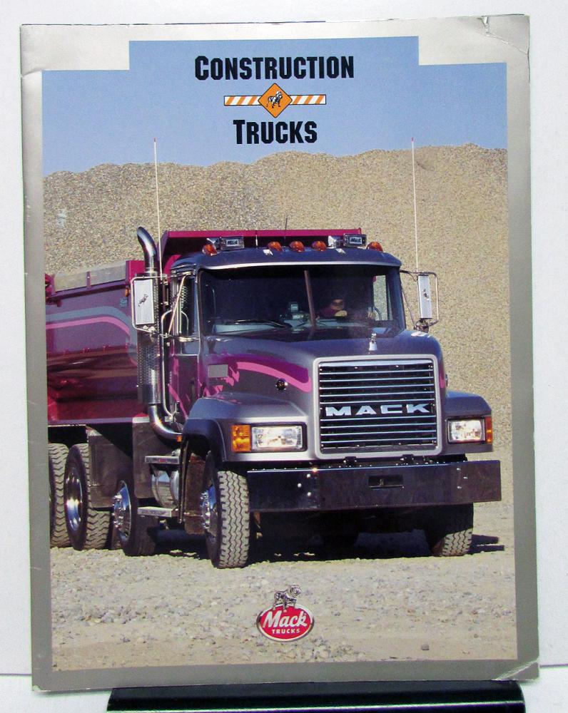 1995 Mack Truck Series RD CL DM DMM DMMEX CH FDM RB MR Mid Liner Sales ...