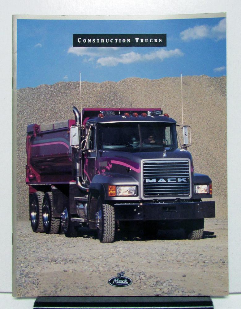 1996 Mack Truck Series RD CL DM DMM Conquest Victor CH MR RB Sales Brochure