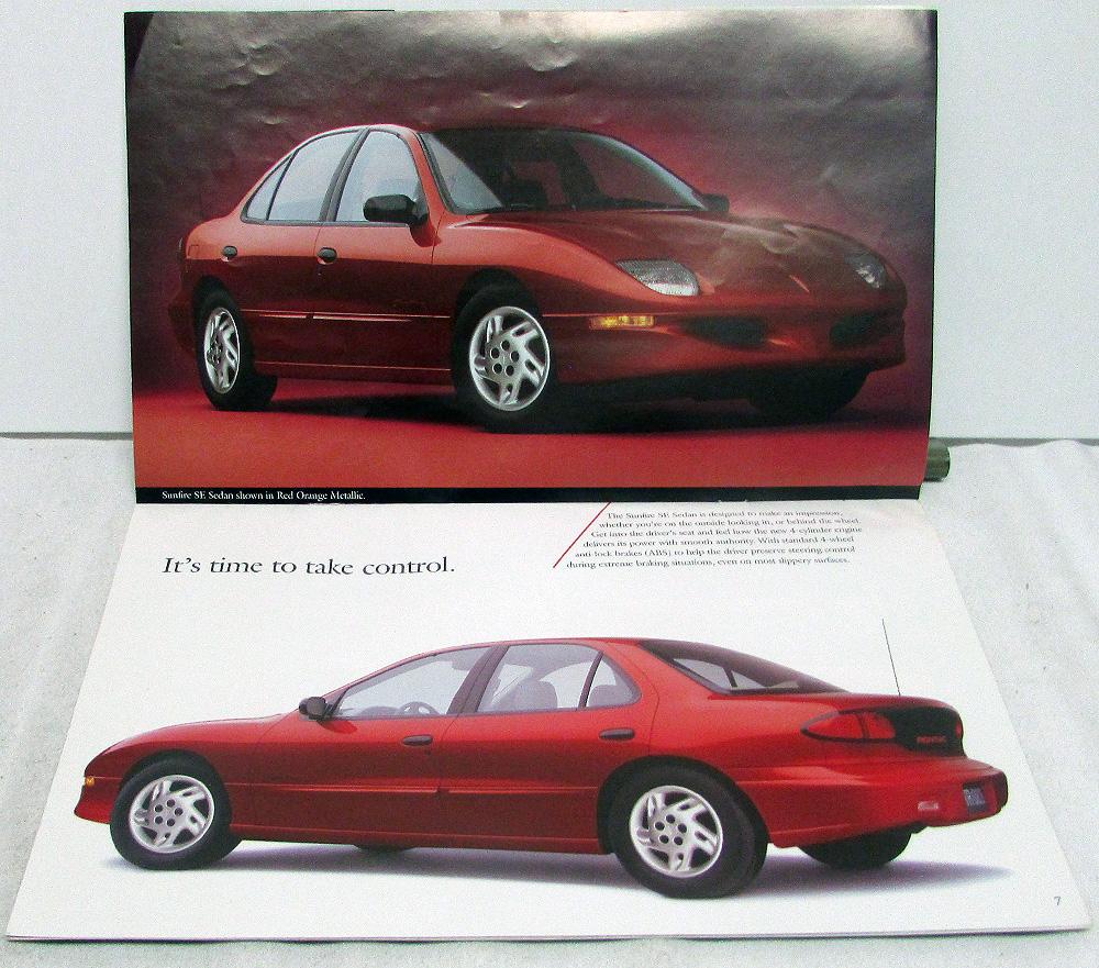 1995 Pontiac Sunfire Canadian Sales Brochure