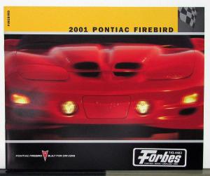 2001 Pontiac Firebird Canadian Sales Brochure