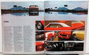 1969 Chevrolet Camaro The Hugger Color Sales Brochure Original SS 396 RS SS