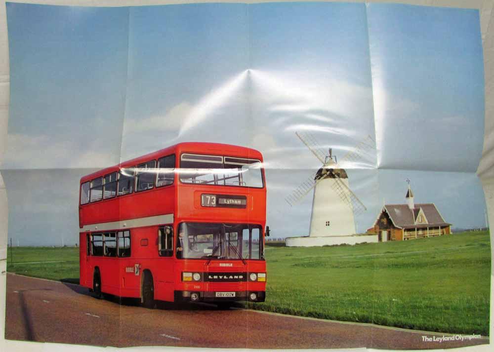 1979 Leyland Buses & Coaches Sales Folder Poster