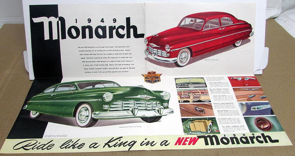 1949 Ford Monarch Canadian Sales Folder