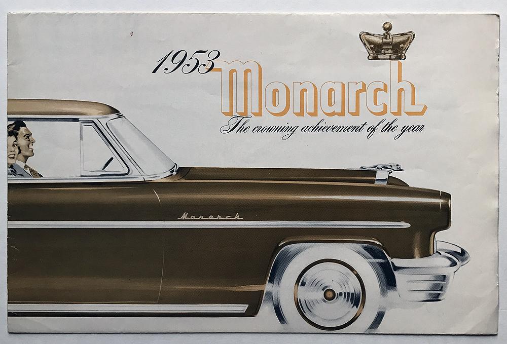 1953 Ford Monarch Canadian Sales Folder
