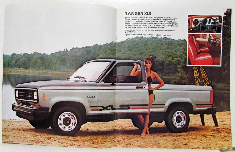 1983 Ford New Ranger Truck Sales Brochure