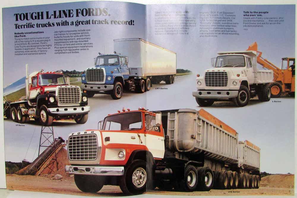 1983 Ford L-Line 800-9000 Series Sales Brochure