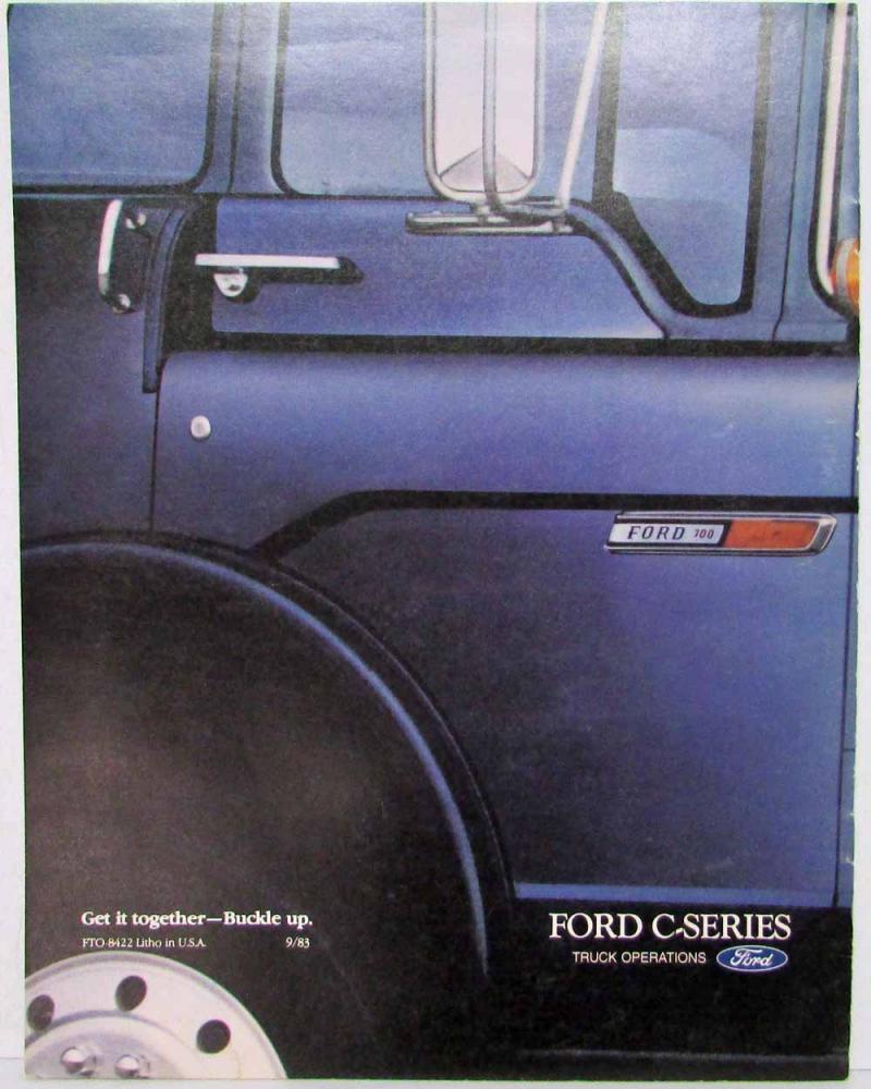 1984 Ford C-Series Truck Sales Brochure