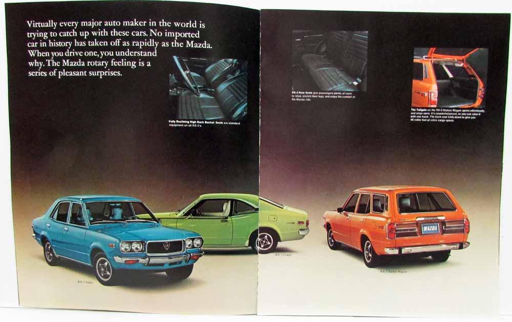 1972 Mazda Amazing RX-3 Sales Brochure