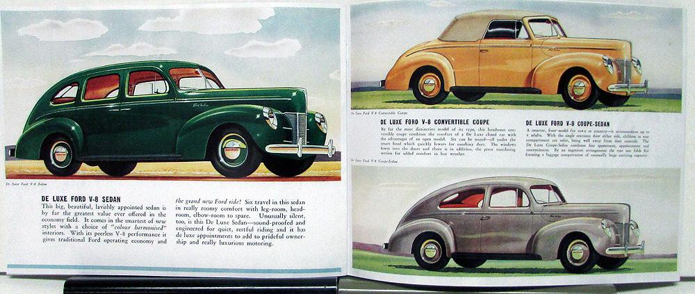 1940 Ford Colors